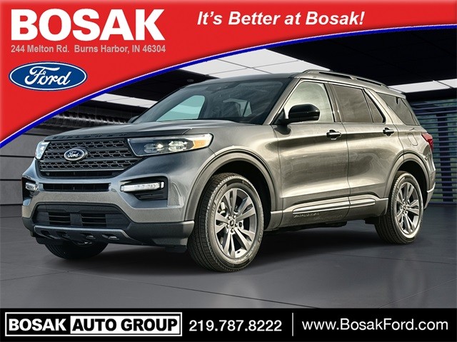 New 2024 Ford Explorer XLT 4D Sport Utility in #F24174 | Bosak Auto Group