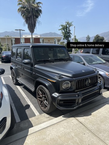Mercedes G Wagon Matte Black