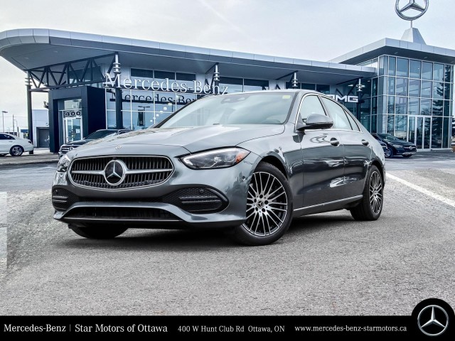 New 2025 Mercedes-Benz C300 4MATIC® Sedan 4-Door Sedan in Ottawa ...