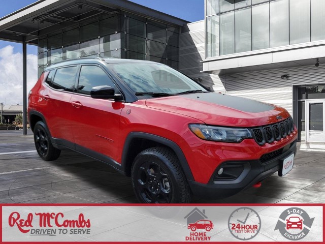 Certified Pre-Owned 2023 Jeep Compass Trailhawk Sport Utility in San Antonio #94710X | Red ...