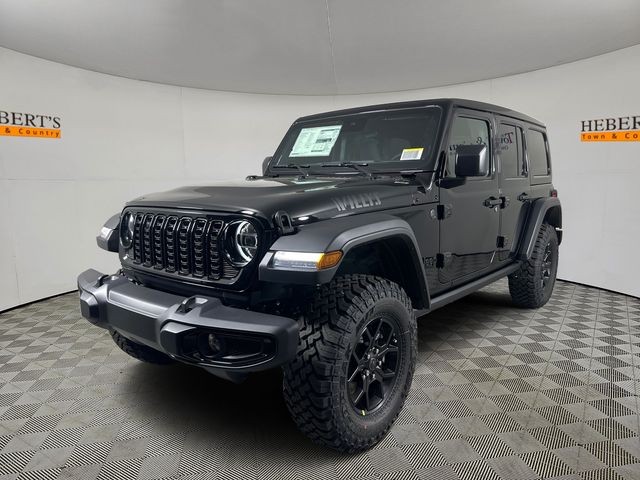 New 2025 Jeep Wrangler Willys Utility in Shreveport #JP5089 | Hebert's ...