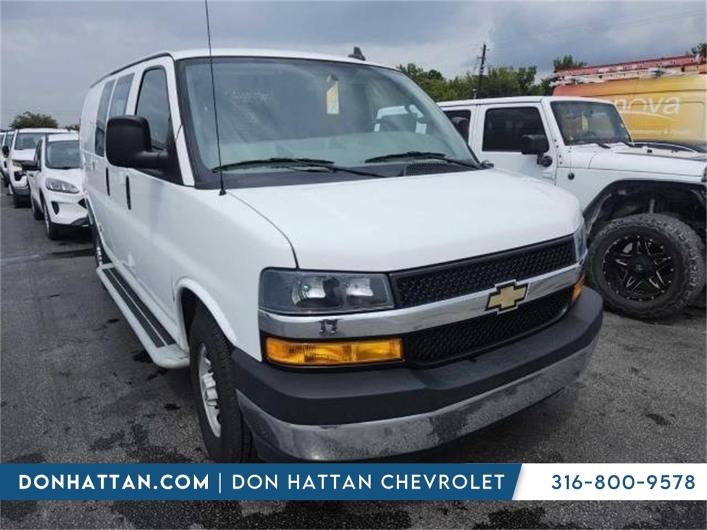 Pre-Owned 2023 Chevrolet Express 2500 Work Van 3D Cargo Van in Wichita ...