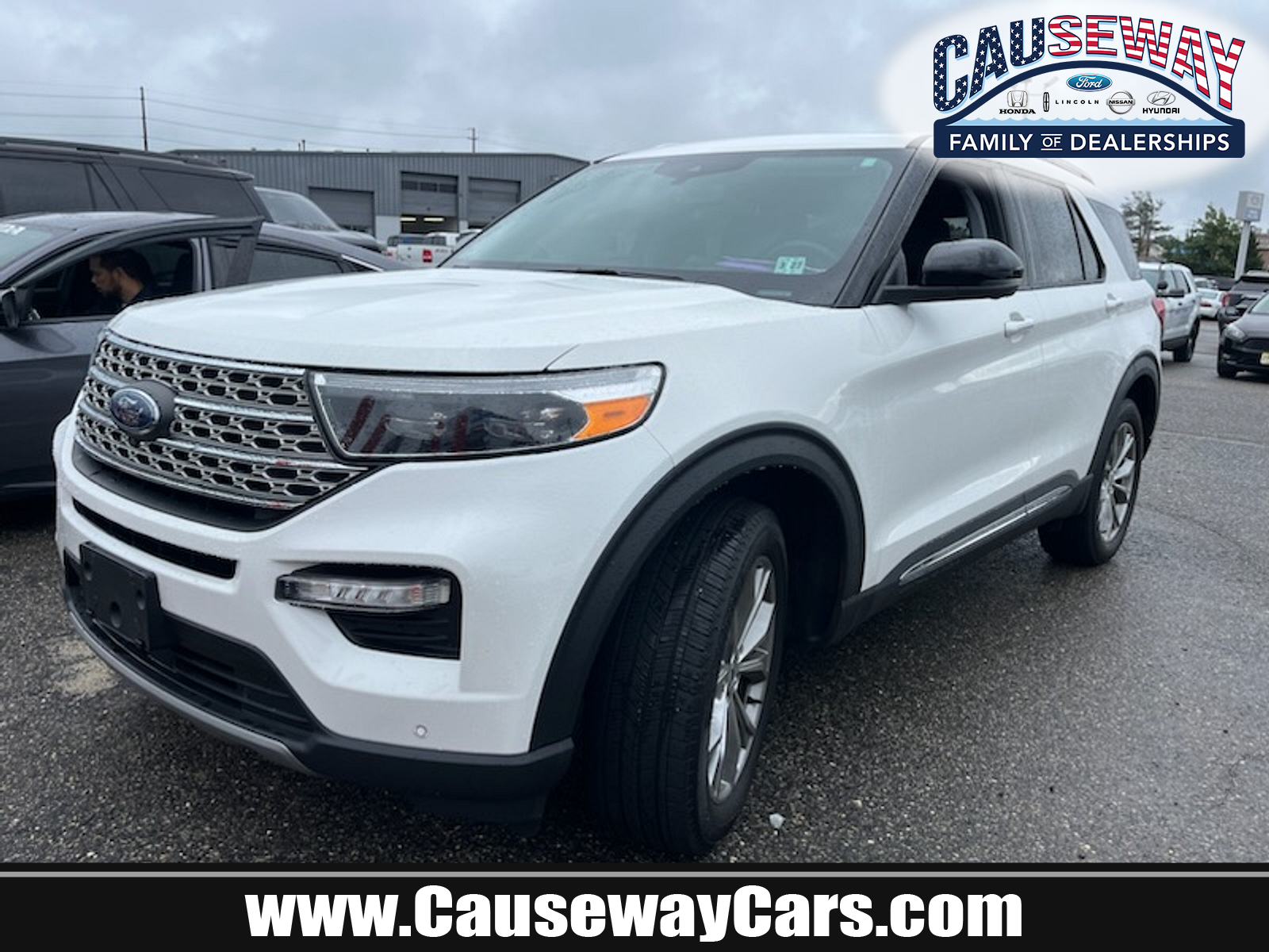 2022 Ford Explorer Limited White