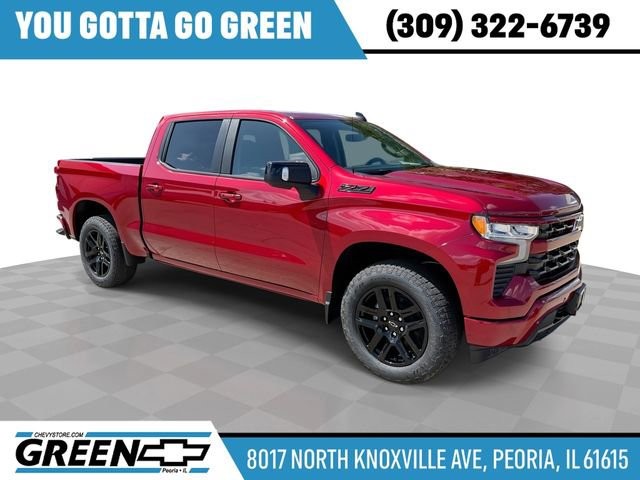 New 2026 Chevrolet Silverado 1500 RST Crew Cab in Peoria #51805 | Green ...