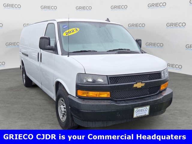 Pre-Owned 2023 Chevrolet Express 2500 Work Van 3D Extended Cargo Van in ...