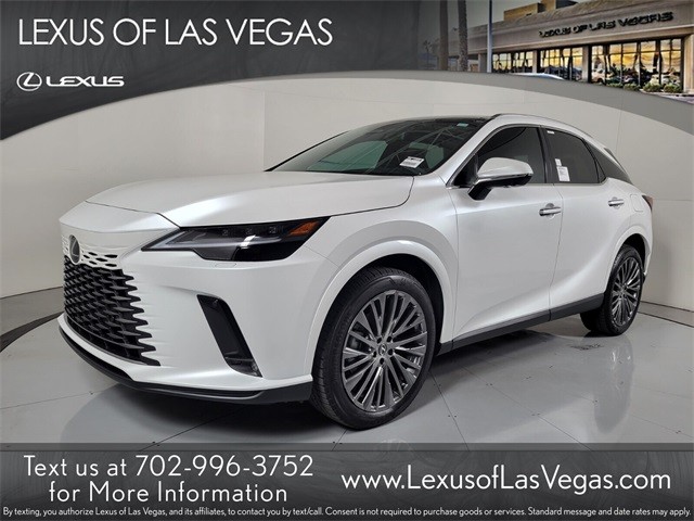 New Eminent White Pearl 2024 Lexus RX 350h LUXURY 4D Sport Utility in Las Vegas #0L240690 ...