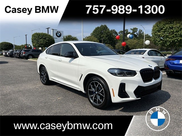 New 2025 BMW X4 M40i 4D Sport Utility in Newport News #WS8500 | Casey Auto Group