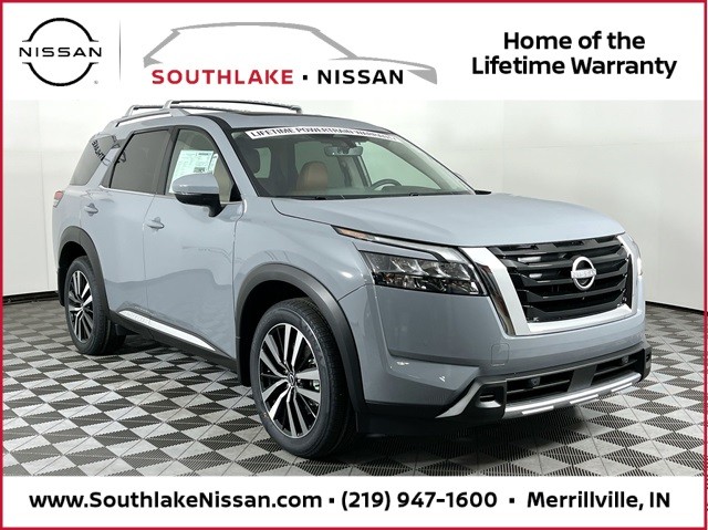 New 2025 Nissan Pathfinder Platinum SUV Boulder Gray Pearl in ...