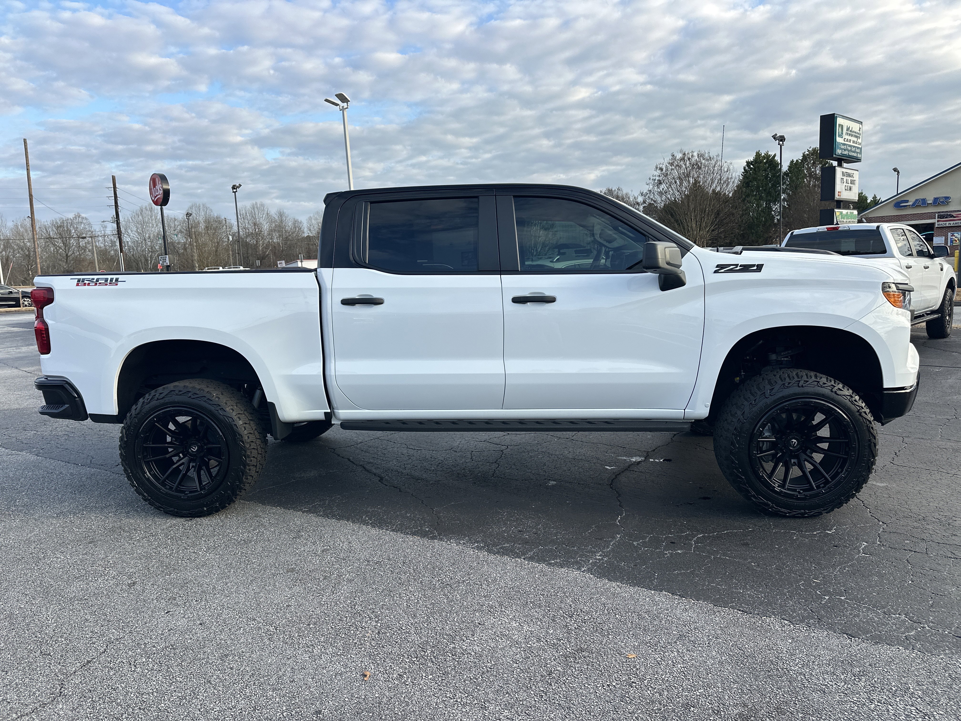 Pre-Owned 2024 Chevrolet Silverado 1500 Custom Trail Boss Crew Cab in ...