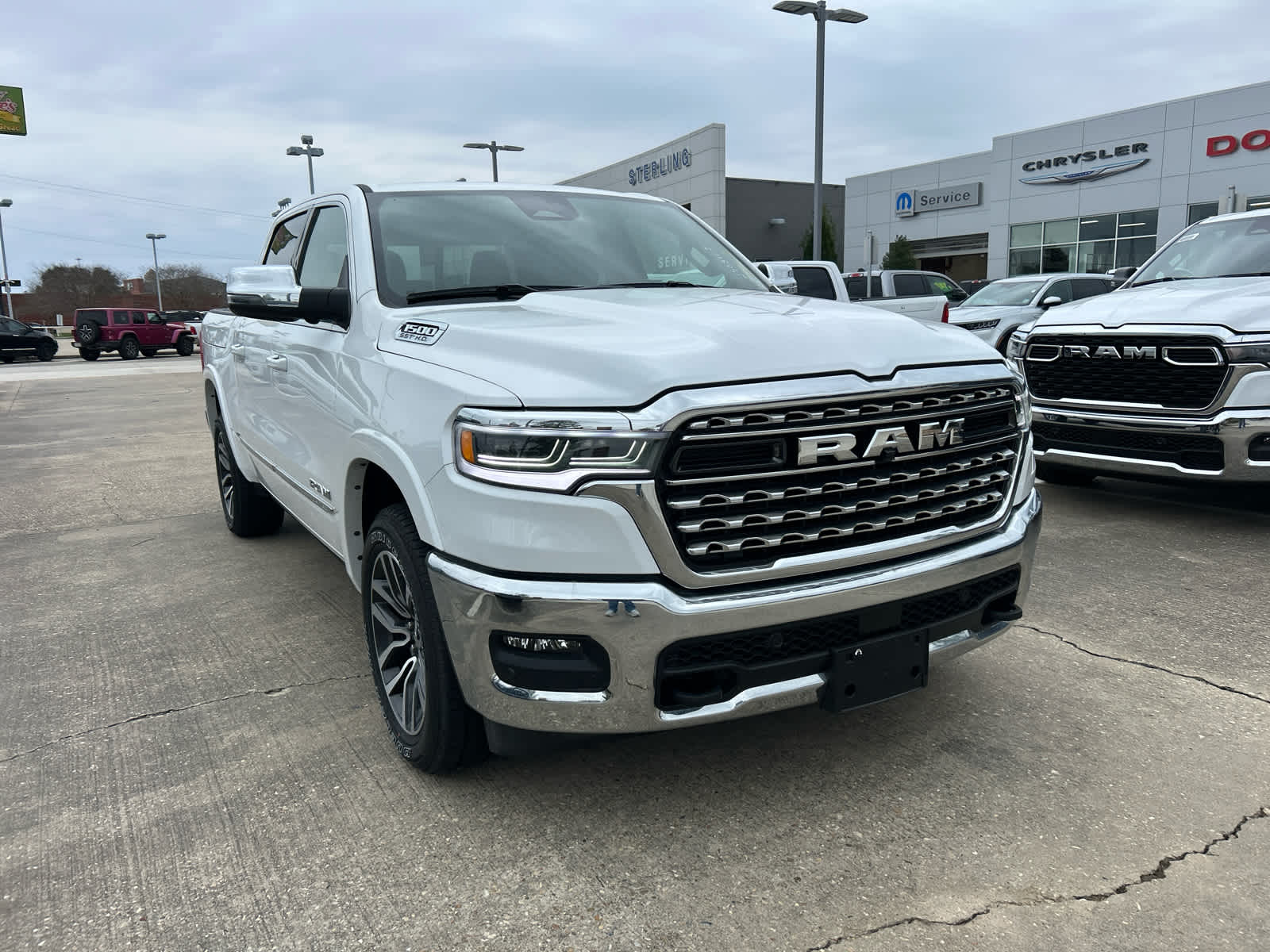 New 2025 RAM 1500 Limited Crew Cab in Opelousas #250310T | Sterling Chrysler Dodge Jeep RAM ...
