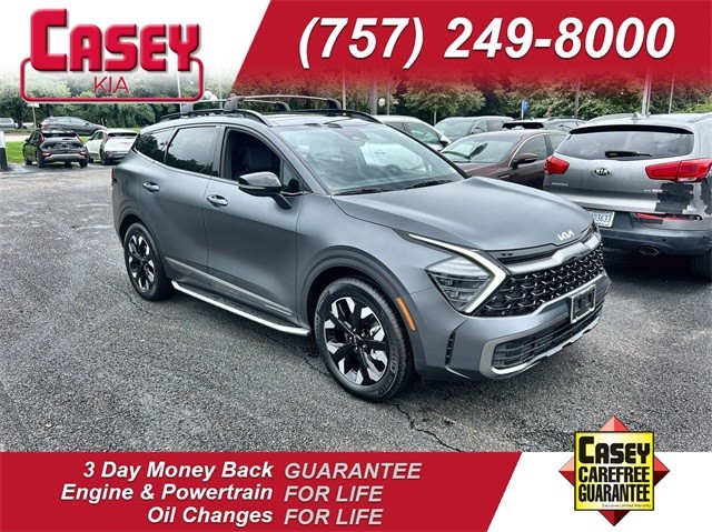 New 2024 Kia Sportage Plug-In Hybrid X-Line 4D Sport Utility in Newport News #KR4082 | Casey Kia