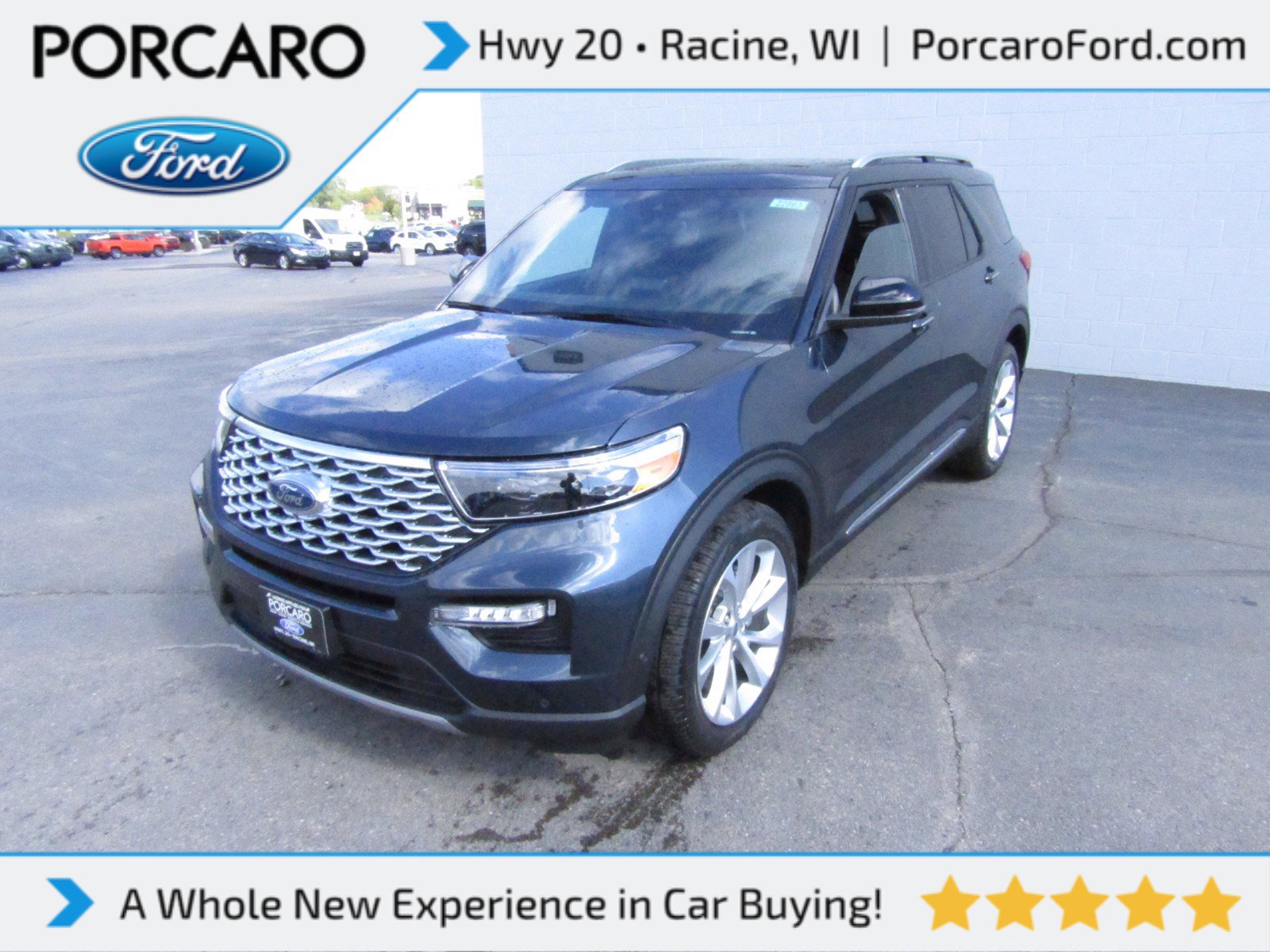 Ford Explorer 2022 Blue