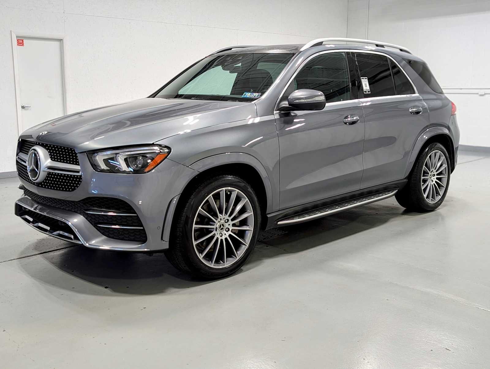 Pre-Owned 2022 Mercedes-Benz GLE GLE 450 in Selenite Grey Metallic ...
