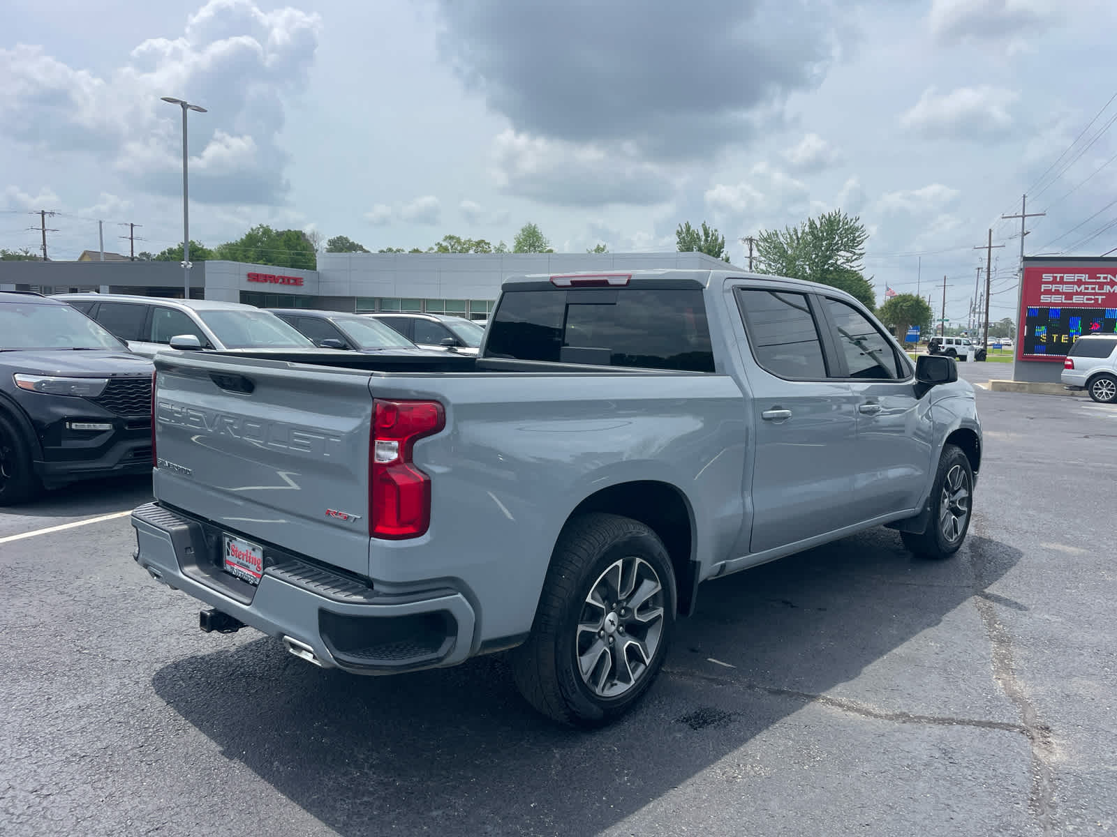 Pre-Owned 2024 Chevrolet Silverado 1500 RST Crew Cab Pickup in Acadiana ...