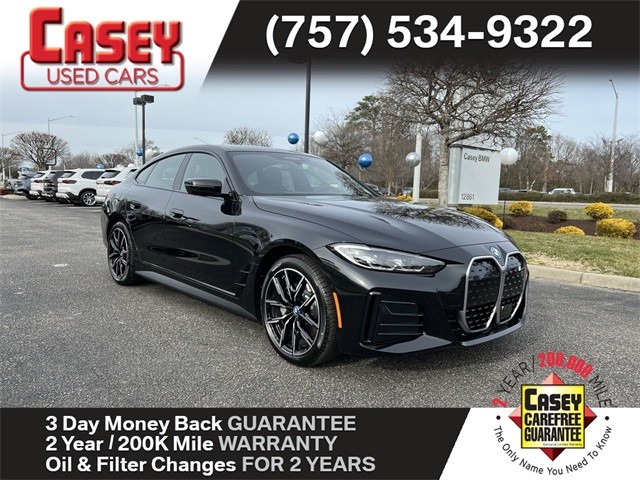 Certified Pre-Owned 2024 BMW i4 eDrive40 4D Hatchback in Newport News #BMW755 | Casey Auto Group
