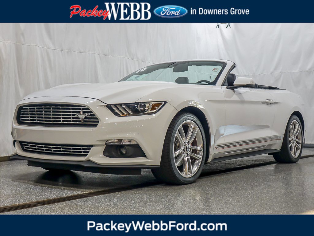 Mustang White Convertible