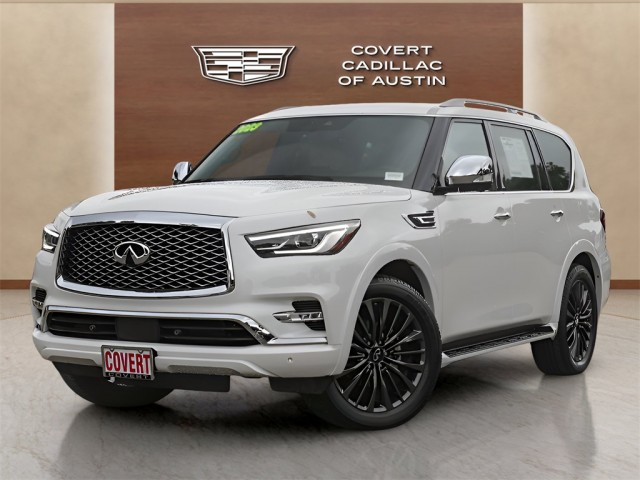 Pre-Owned 2023 INFINITI QX80 Sensory 4D Sport Utility in Austin #C250871A | Covert Cadillac