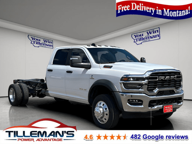 New 2025 RAM 5500 Chassis Cab BIG HORN Crew Cab in Havre #NTC582563 ...