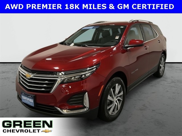 Certified Pre-Owned 2024 Chevrolet Equinox Premier SUV in Quad Cities #CV995 | Green Family Auto