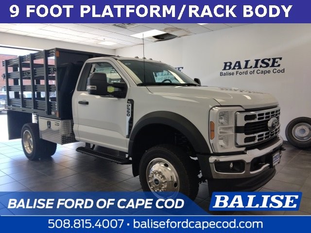 New 2024 Ford Super Duty F-550 DRW Platform/Rack Body XL Regular Cab ...