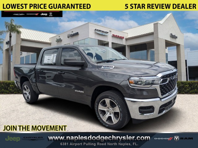 New 2025 RAM 1500 Tradesman Crew Cab in Naples #N712276 | Naples Chrysler Dodge Jeep Ram