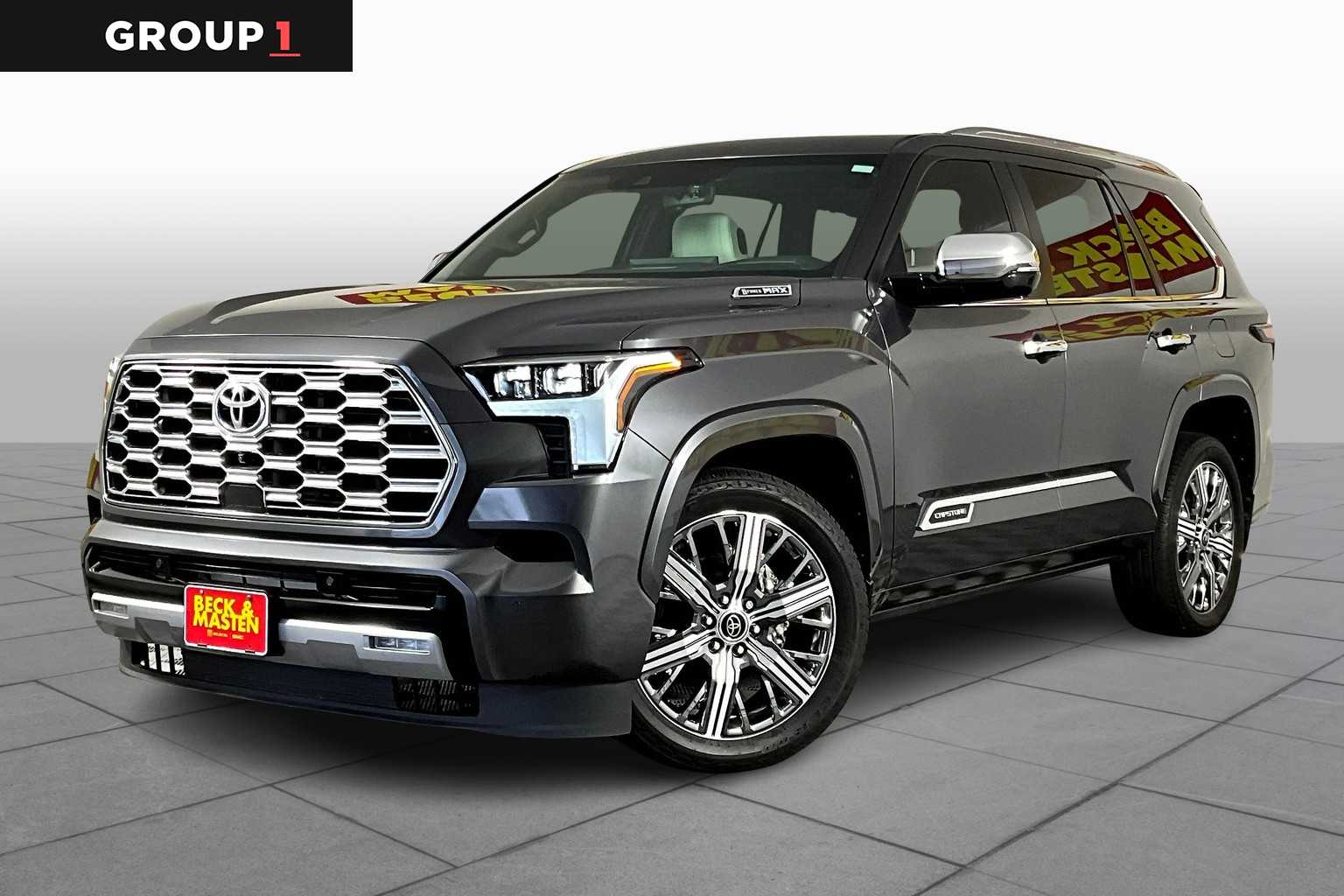 Pre-Owned 2024 Toyota Sequoia Capstone Sport Utility in Houston # ...