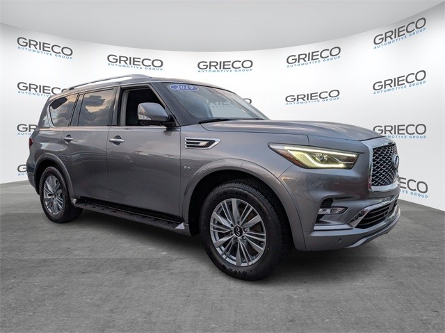 Pre-Owned 2019 INFINITI QX80 LUXE 4 Door SUV in Delray Beach #RV1375A | Grieco Ford of Delray Beach