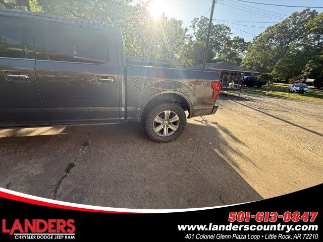 Pre-Owned 2019 Ford F-150 Platinum Crew Cab Pickup in Little Rock #FB94536T | Landers Chrysler ...