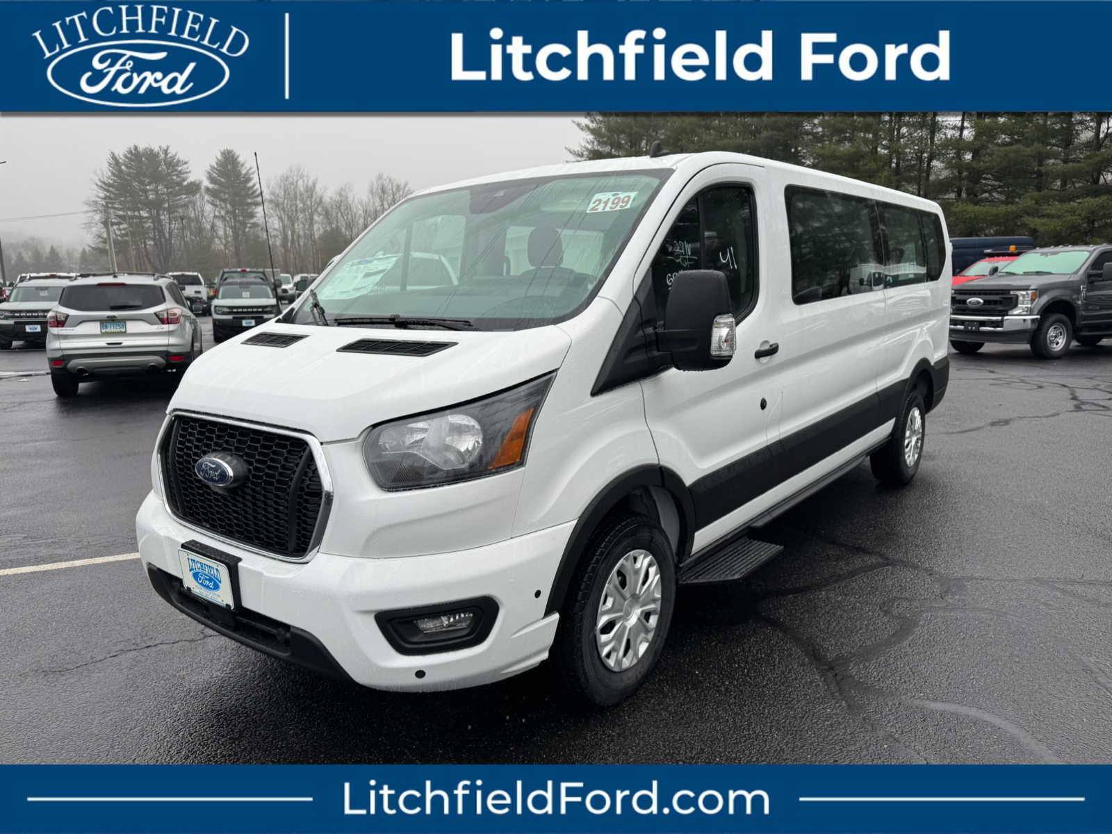 New 2024 Ford Transit Passenger XLT Full-size Passenger Van in ...