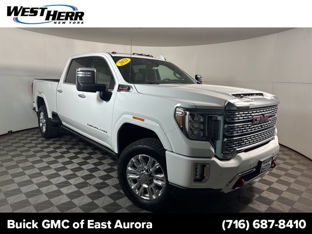Pre-Owned 2021 GMC Sierra 2500HD Denali 4D Crew Cab in Rochester #PAG250266A | BMW of Rochester