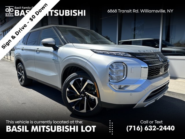 New 2025 Mitsubishi Outlander PHEV SE Tech Pack 4D Sport Utility in Buffalo #25M076T | Basil ...