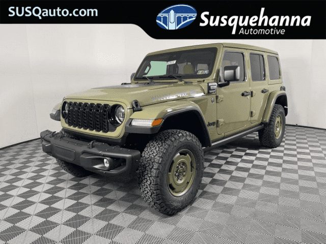 New 2025 Jeep Wrangler 4xe Willys ’41 Utility in Wrightsville #25079 | Susquehanna Chrysler ...
