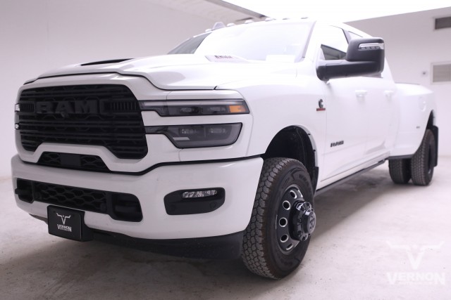 New 2025 Ram 3500 DRW Laramie Night Edition Mega Cab 4×4 #SG570616 | Vernon Auto Group