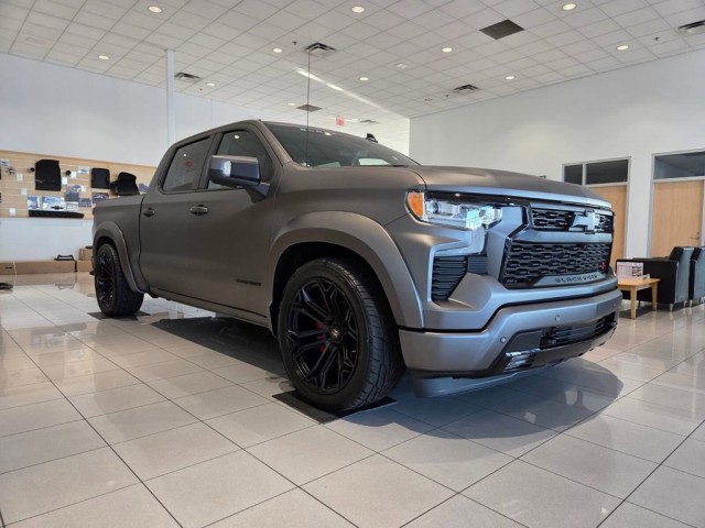 New 2025 Chevrolet Silverado 1500 RST Black Widow Premium Lowered Truck ...