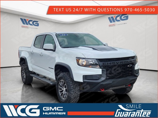 Pre-Owned 2022 Chevrolet Colorado ZR2 Crew Cab in Greeley #D1344 | Weld ...