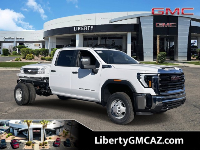 New 2025 GMC Sierra 3500 HD Chassis Cab Pro Crew Cab in Peoria #G50167 | Liberty GMC, Inc.