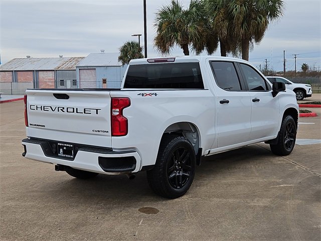 Pre-Owned 2022 Chevrolet Silverado 1500 LTD Custom Crew Cab in Bay City ...
