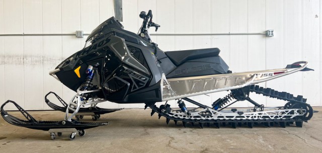 New 2024 Polaris® 850 RMK Khaos Slash 155 Gloss Black Snowmobile in Sioux Falls #214436 | Vern Eide