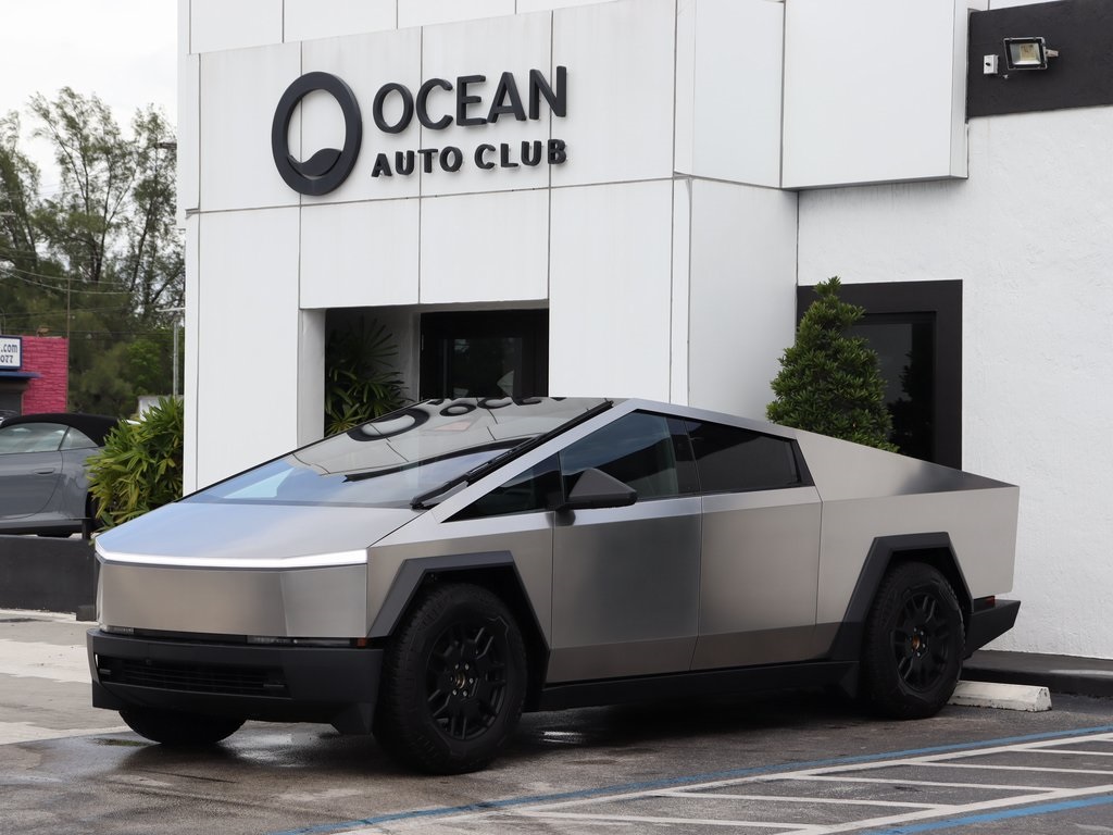 Pre-Owned 2024 Tesla Cybertruck CYBER BEAST 4D Crew Cab in Doral # ...