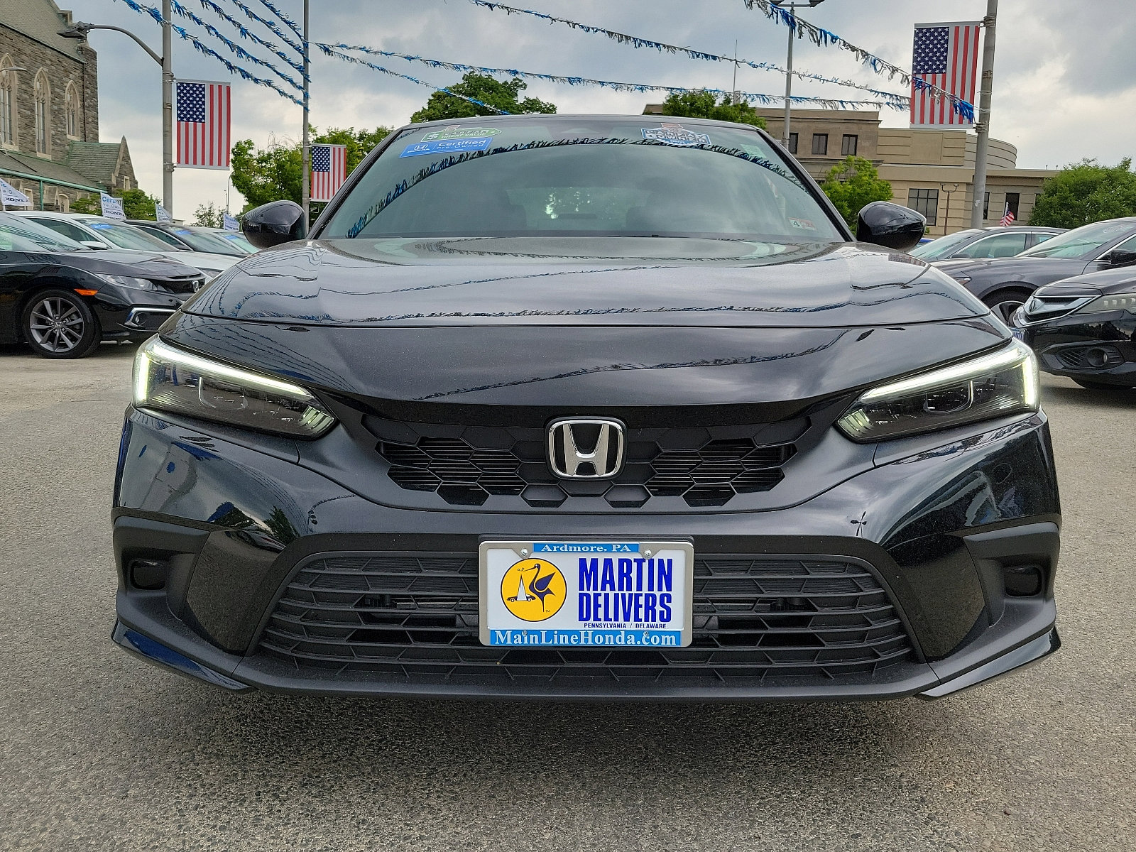 Honda Civic Car Black