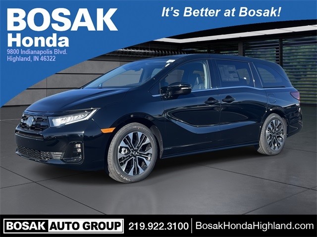 New 2025 Honda Odyssey Elite 4D Passenger Van in #H250636 | Bosak Auto ...