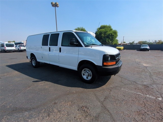 Pre-Owned 2015 Chevrolet Express 3500 Work Van 3D Extended Cargo Van in ...