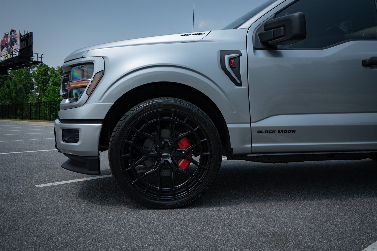 New 2025 Ford F-150 XL with Black Widow Supercharged Package Regular ...