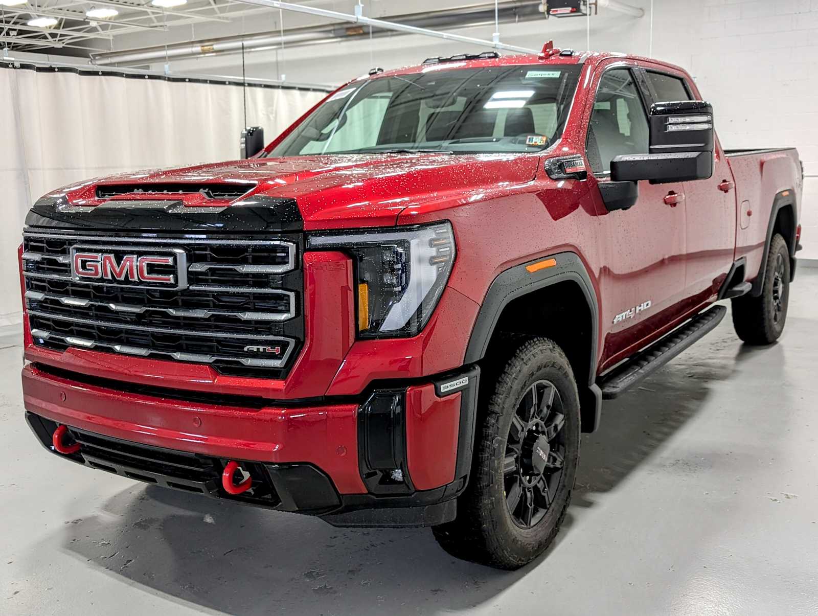 New 2025 GMC Sierra 3500HD AT4 in Volcanic Red Tintcoat | Greensburg ...