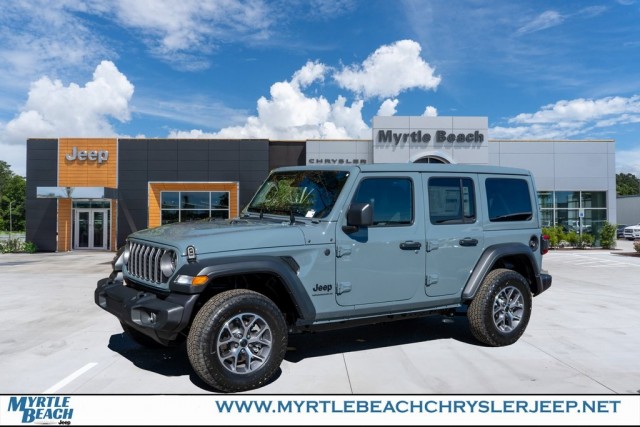 New 2026 Jeep Wrangler Sport S 4-door in Myrtle Beach #T3014 | Myrtle Beach Chrysler Jeep