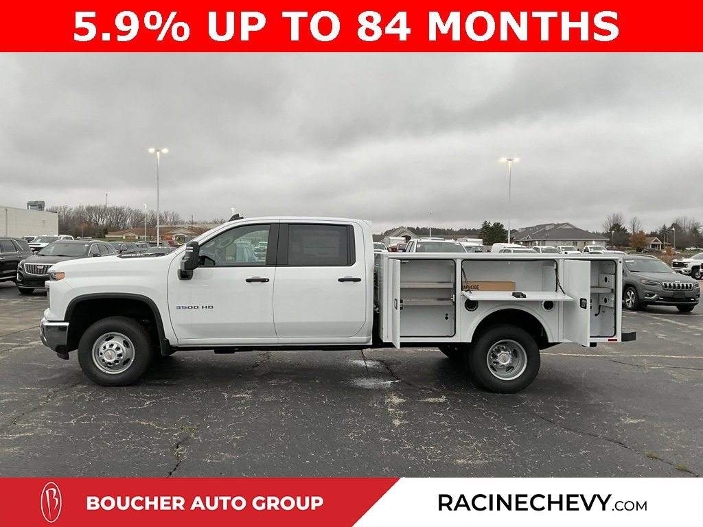 New 2024 Chevrolet Silverado 3500 HD Chassis Cab Work Truck Crew Cab in ...
