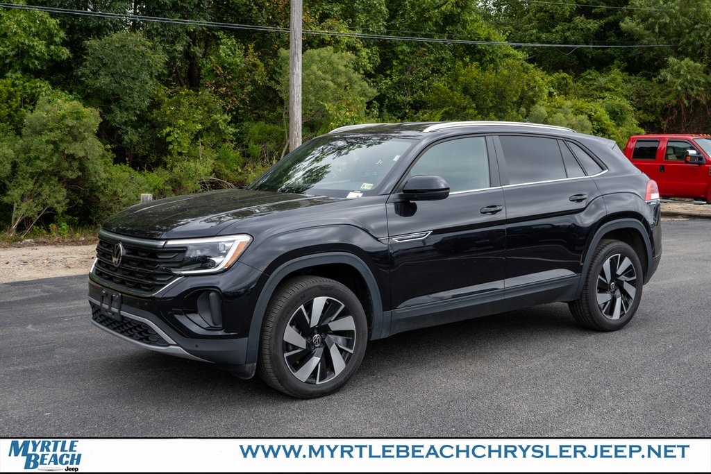 Pre-Owned 2024 Volkswagen Atlas Cross Sport 2.0T SE w/Technology 4D ...