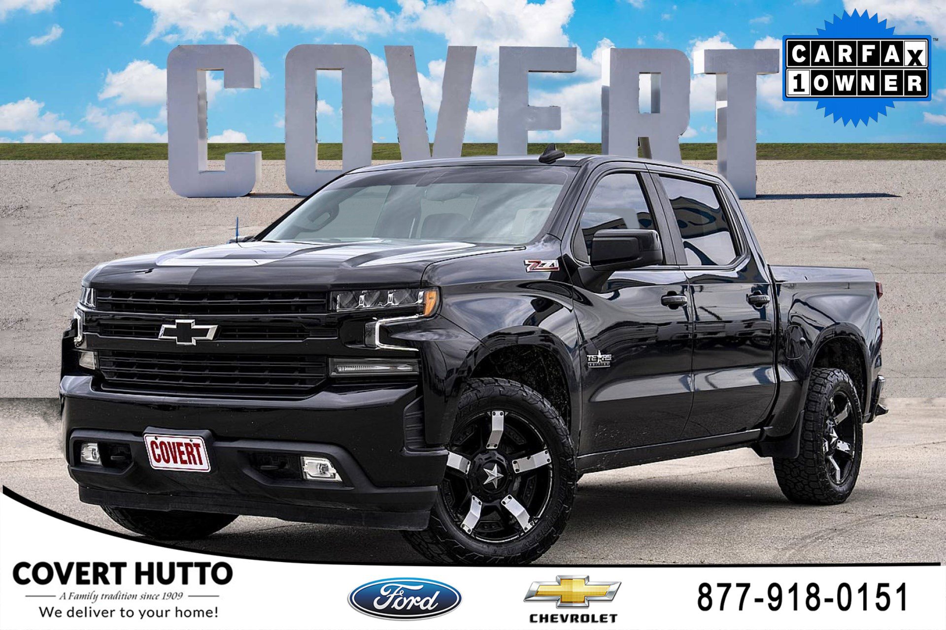 Pre-Owned 2021 Chevrolet 1500 Silverado RST Crew Cab Pickup – Short Bed ...