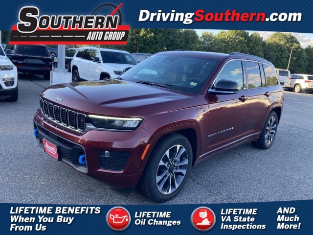 New 2024 Jeep Grand Cherokee Overland 4xe Sport Utility in Chesapeake # ...