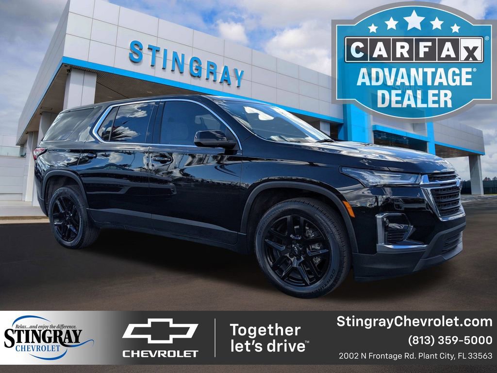Certified Pre-Owned 2022 Chevrolet Traverse LS SUV in Plant City # ...